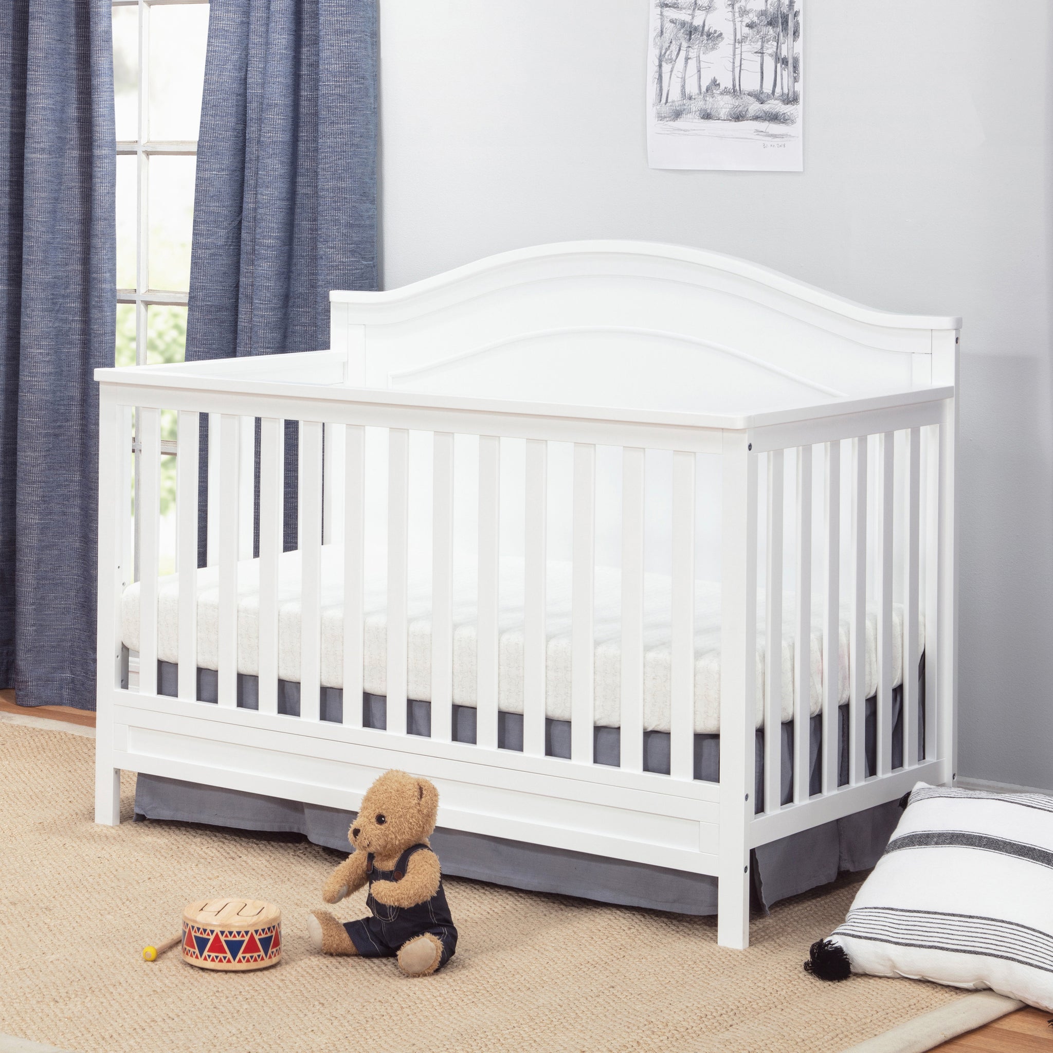 DaVinci Charlie 4-in-1 Convertible Crib – DaVinci Baby