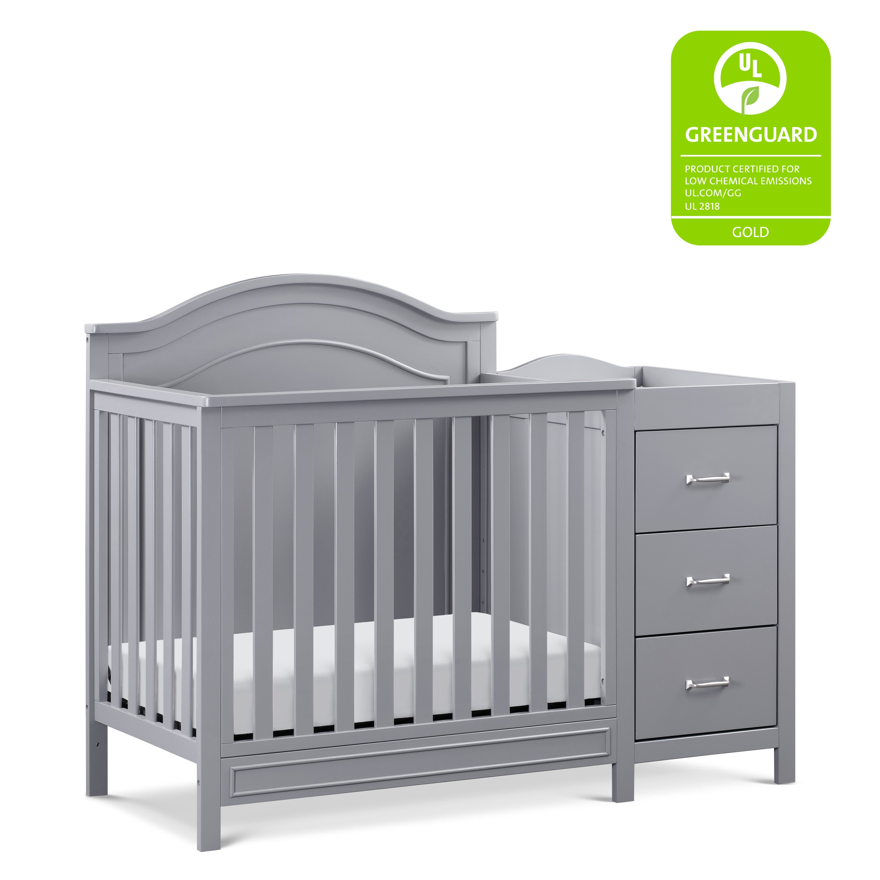 DaVinci Charlie 4-in-1 Convertible Mini Crib & Changer – DaVinci Baby