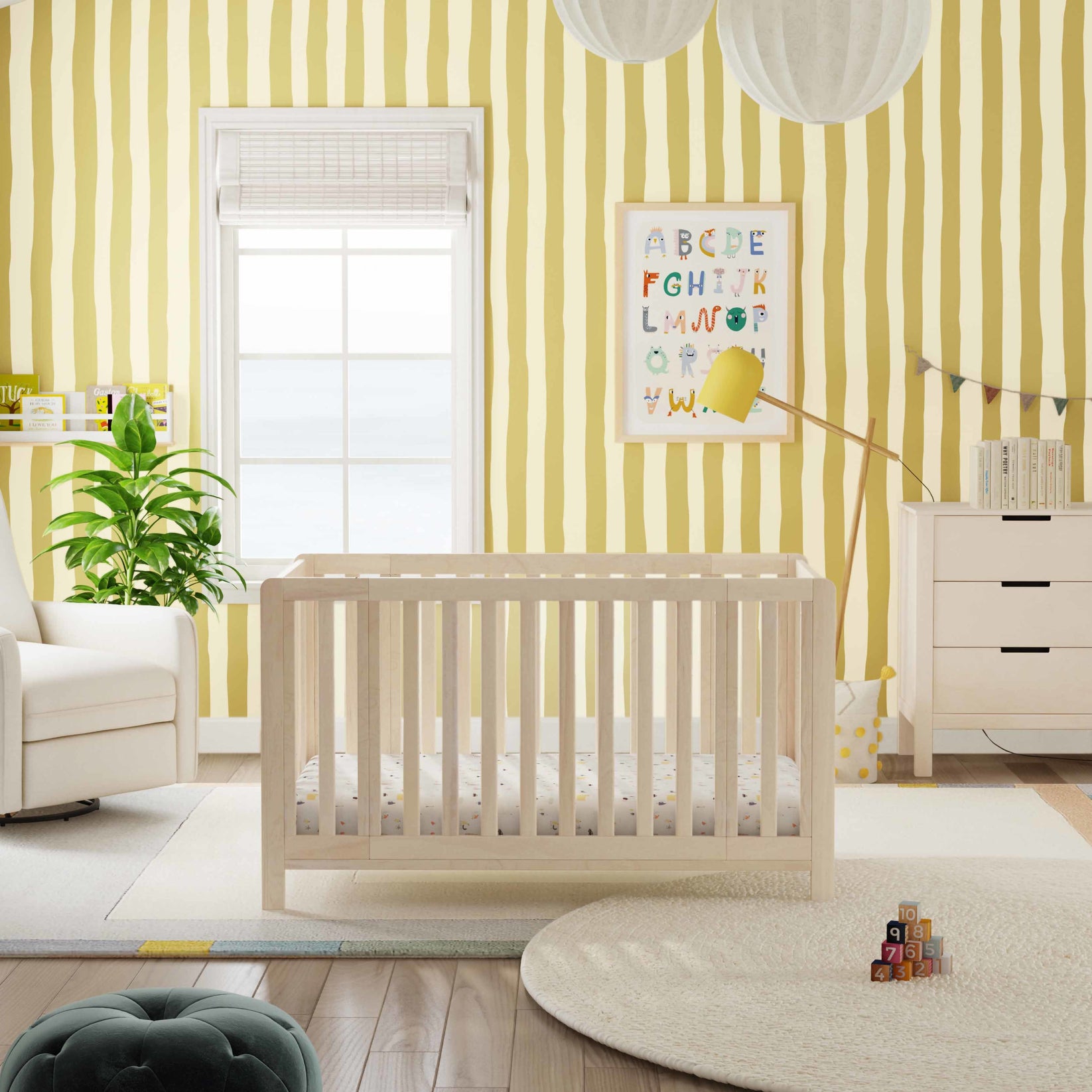 Carter's Colby GROW 6-in-1 Convertible Bassinet to Crib – DaVinci Baby