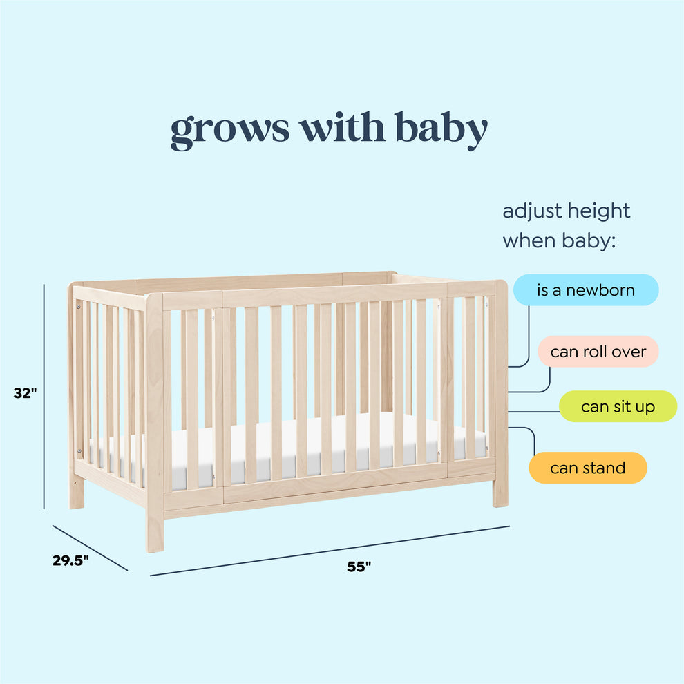 Carter's Colby GROW 6-in-1 Convertible Bassinet to Crib – DaVinci Baby