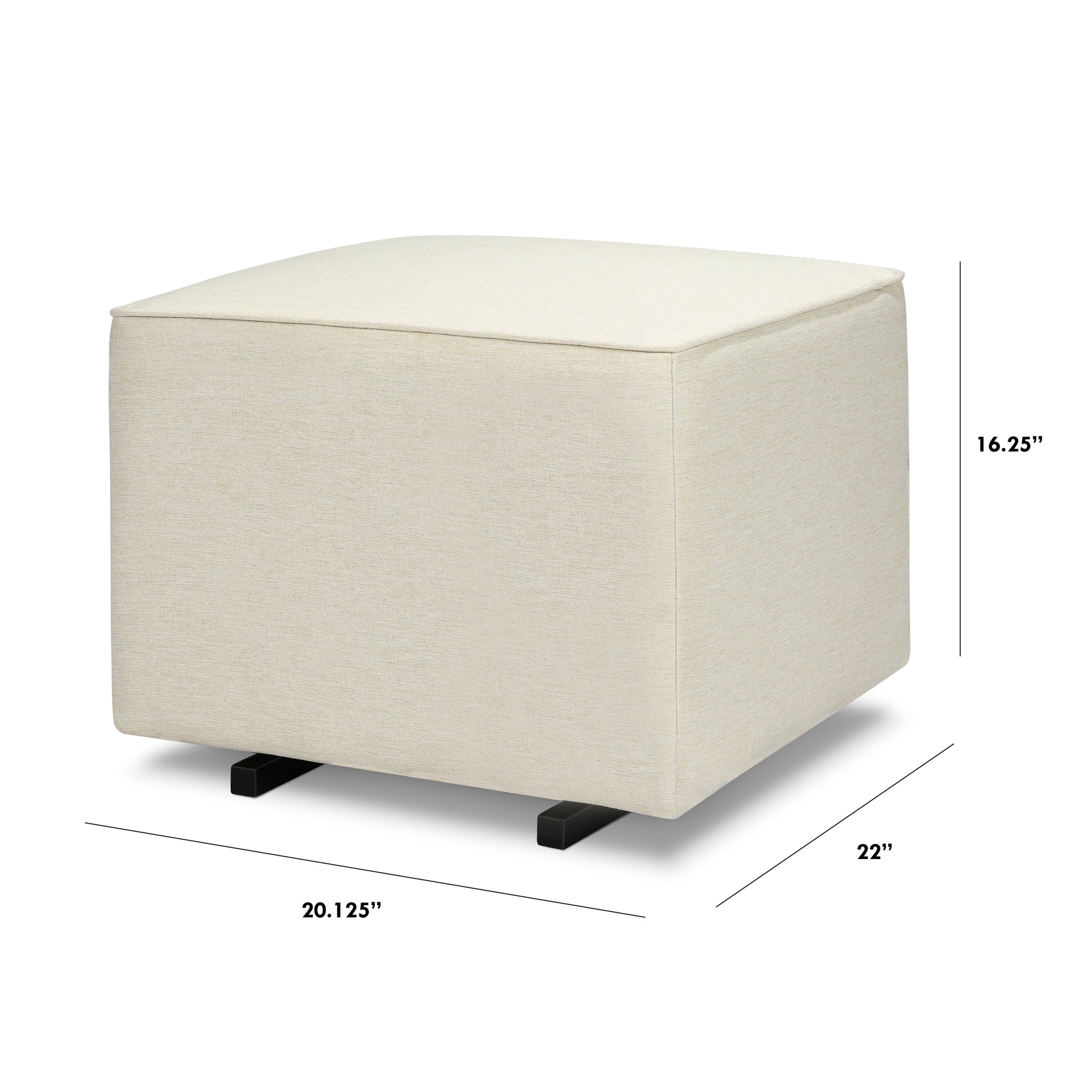Universal Nursery Ottoman DaVinci Universal Gliding Ottoman In Misty ...