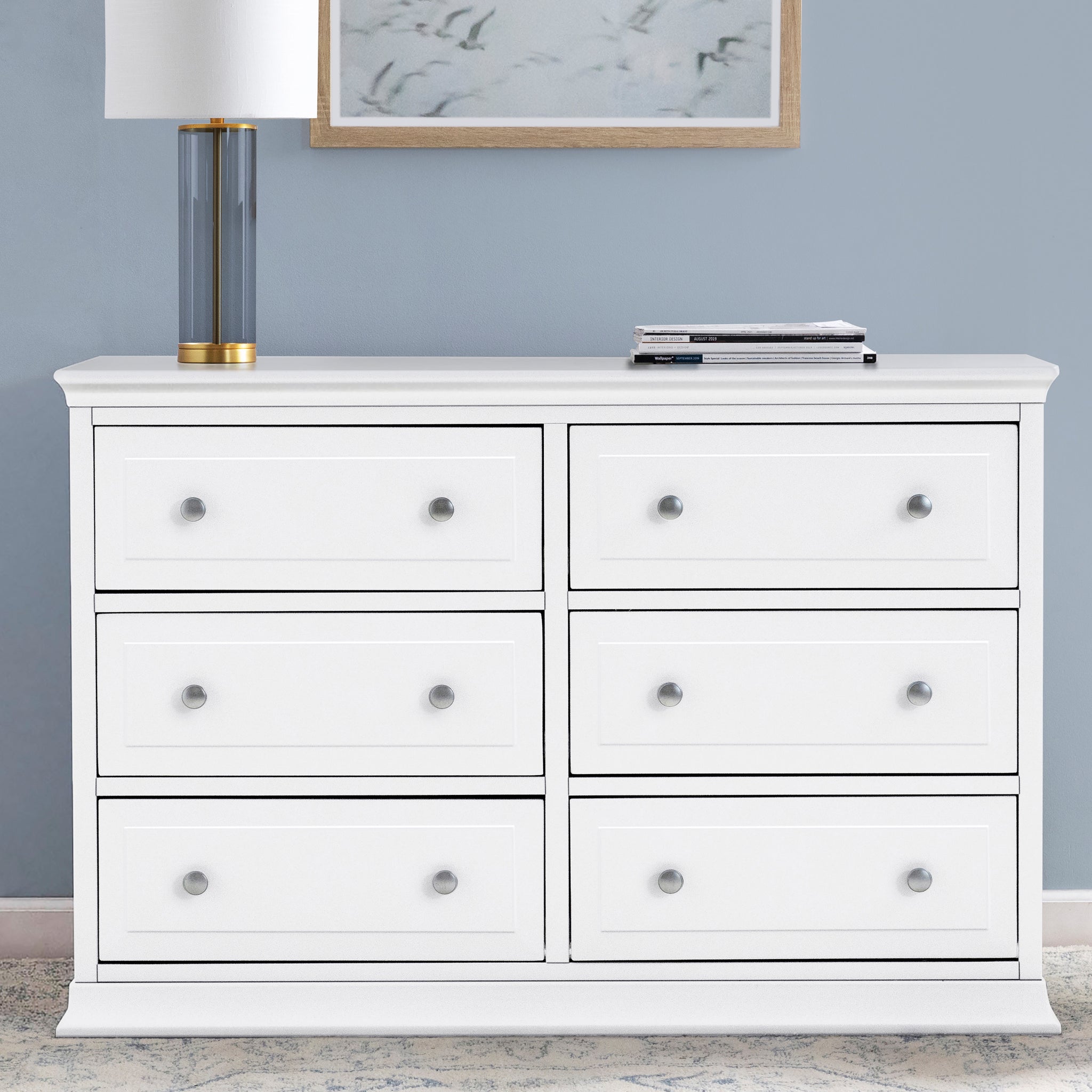 Davinci Signature 6 Drawer Double Dresser